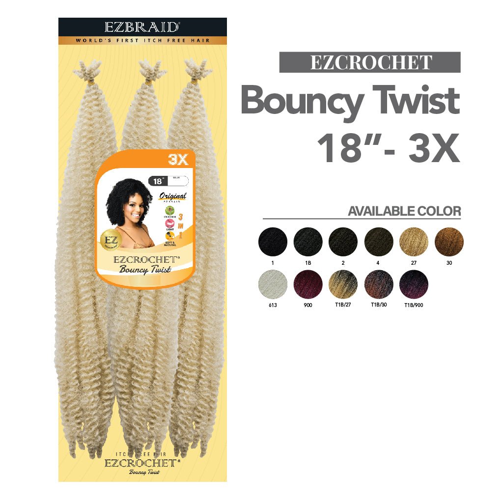 EZBRAID UK | EZCROCHET Bouncy Twist 18"-3X