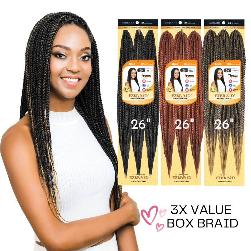 EZBRAID UK | Box Professional 26" - 3X